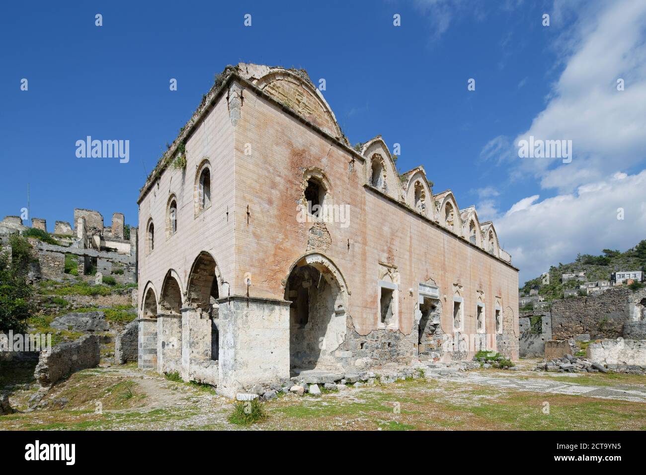 Kayakoy upper church hi-res stock photography and images - Alamy