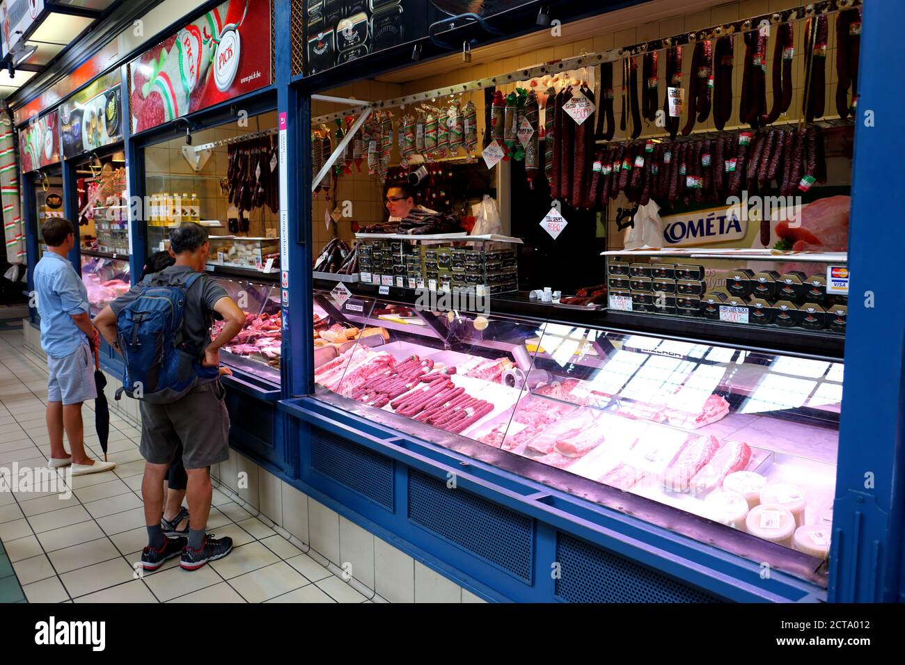 Meat hall hi-res stock photography and images - Alamy