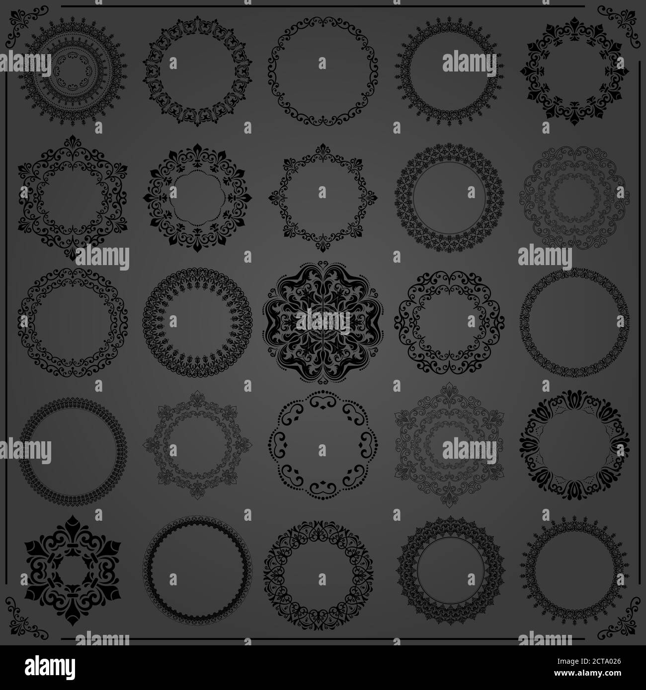 Luxury graphic background different Black and White Stock Photos ...