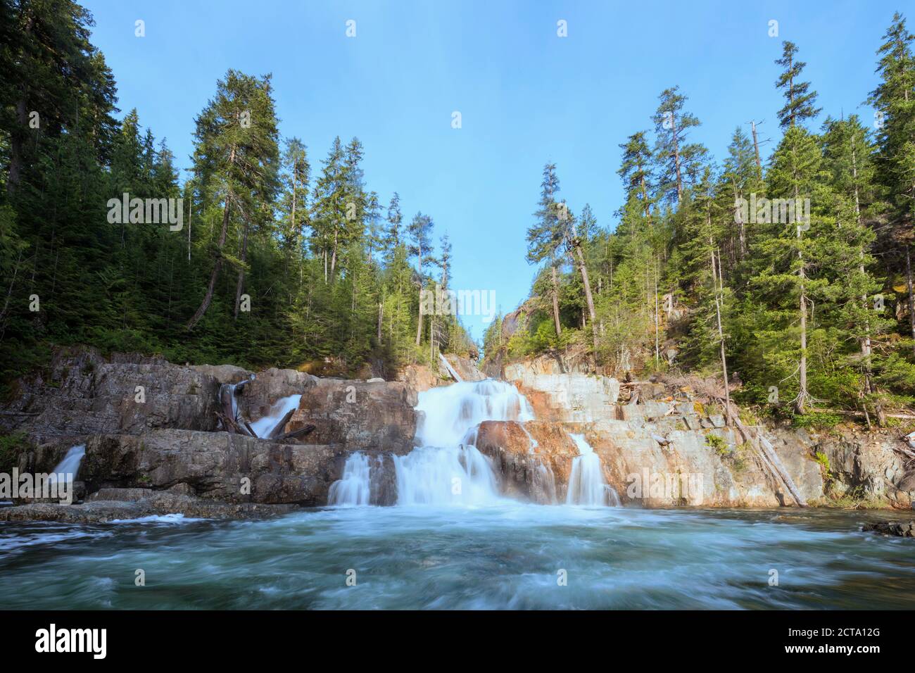 Canada, Vancouver Island, Myra Falls Stock Photo - Alamy