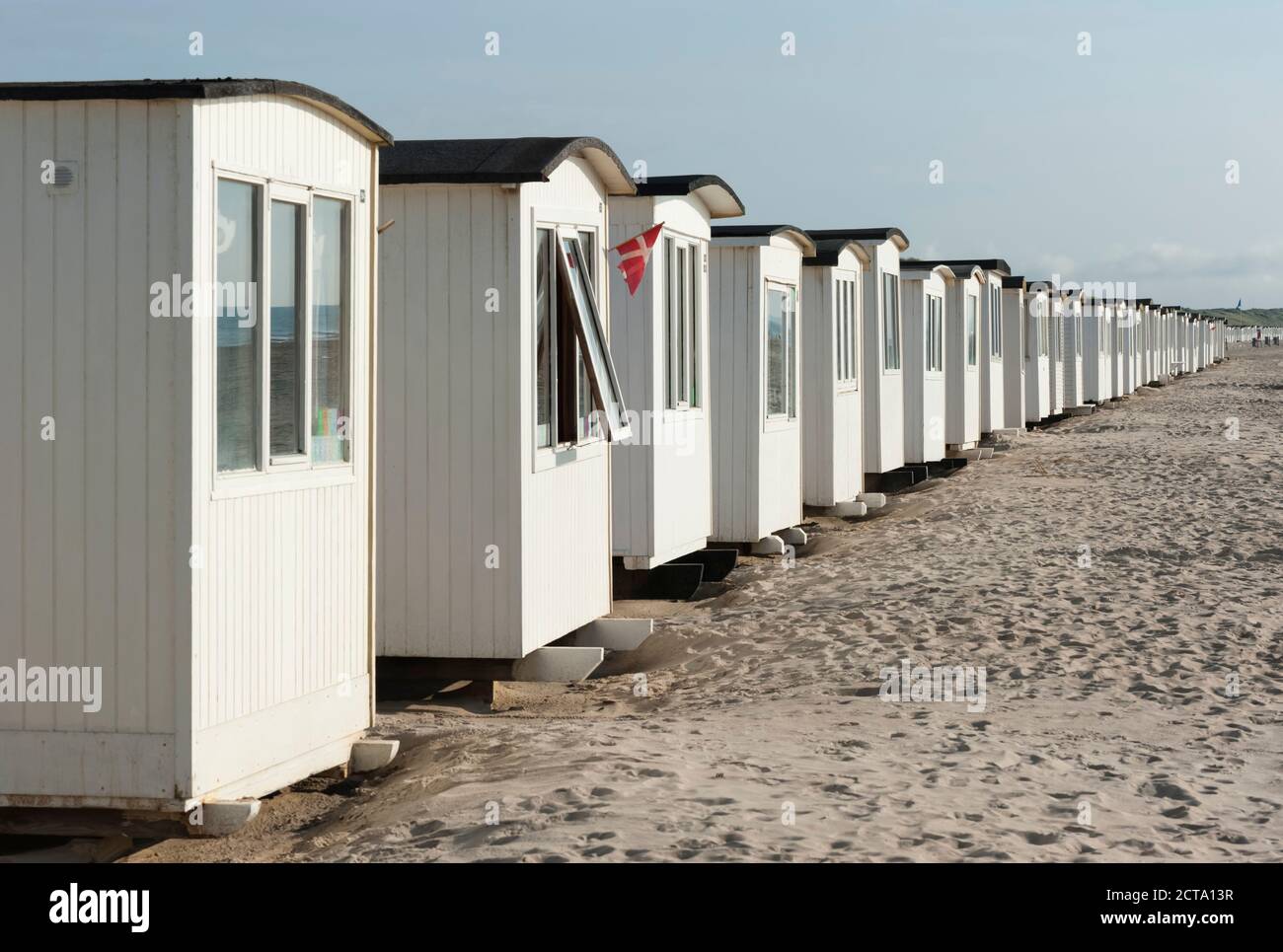 Large beach huts hi-res stock photography and images - Alamy