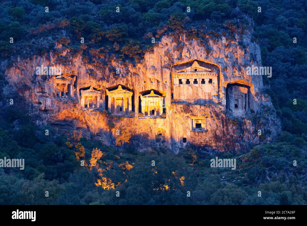 View to rock cut tombs hi-res stock photography and images - Alamy