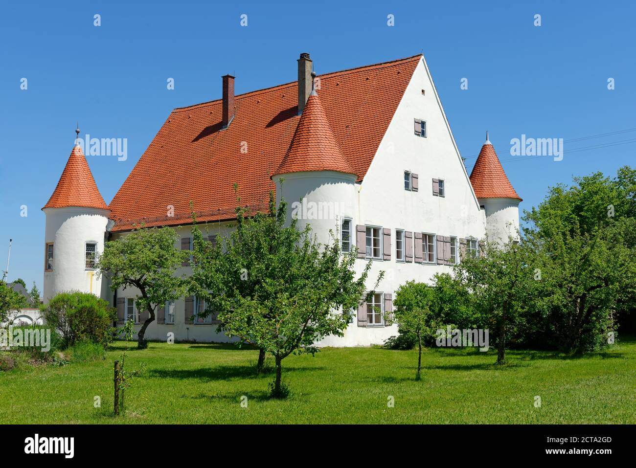 Germany, Baden-Wuerttemberg, Berkheim, Vicarage Stock Photo - Alamy