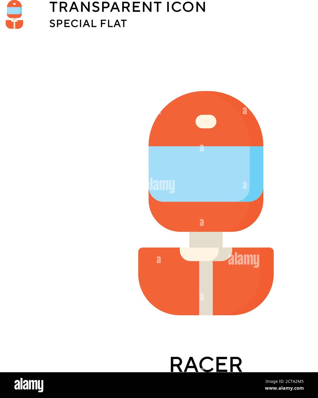 Car racing man cartoon vector Cut Out Stock Images & Pictures - Alamy