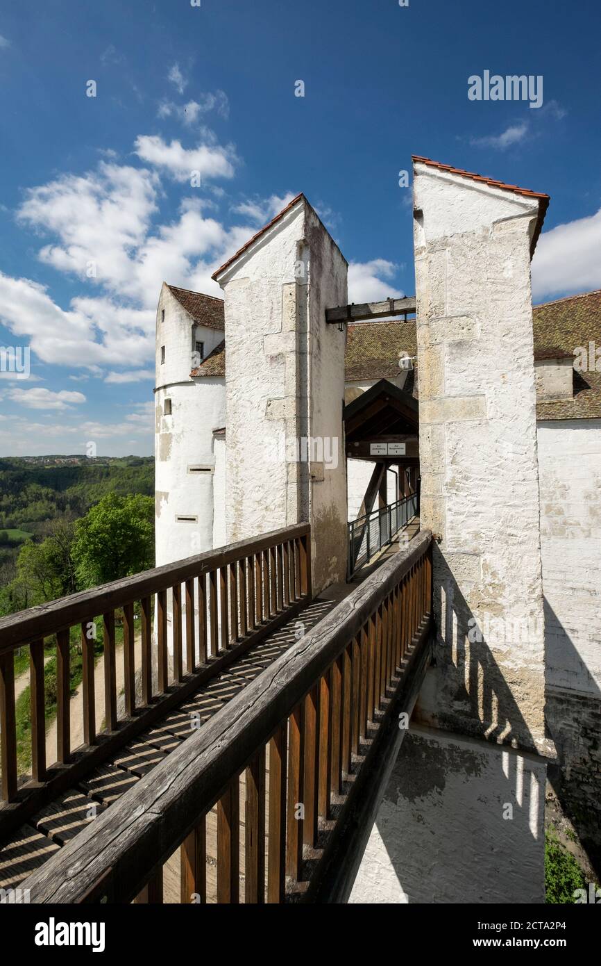 Wooden bridge of wildenstein castle hi-res stock photography and images ...