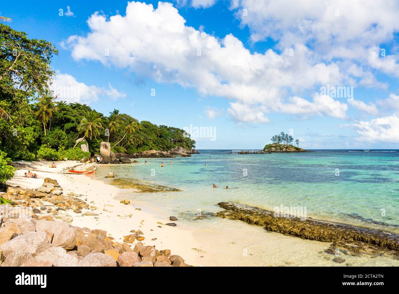 Seychelles, Mahe, Anse Royale, beach Stock Photo - Alamy