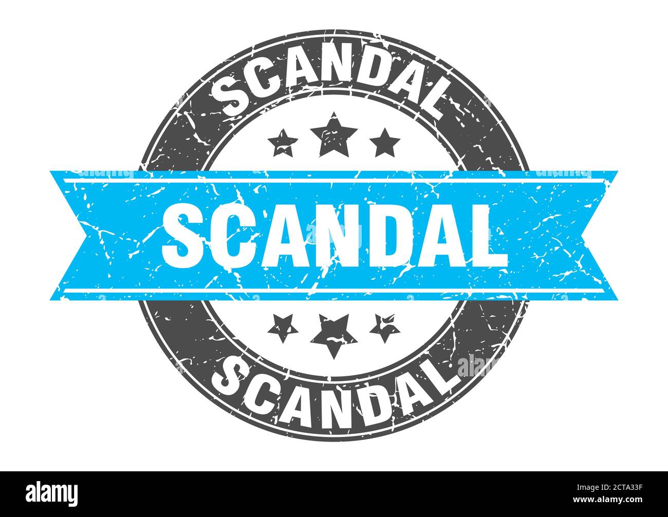 Scandal stamp sign seal hi-res stock photography and images - Alamy