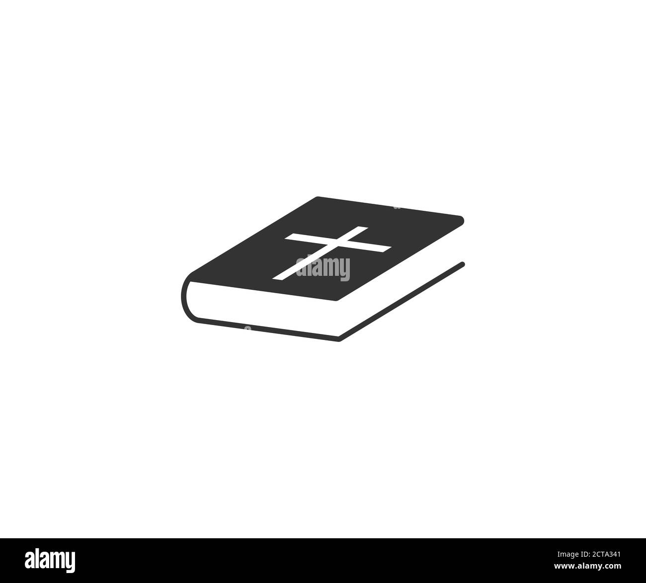 Bible, book cross icon Vector Stock Vector Image & Art - Alamy
