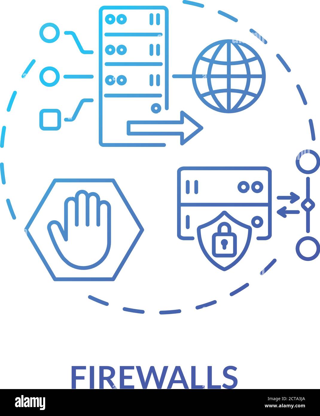 Network firewalls Stock Vector Images - Alamy