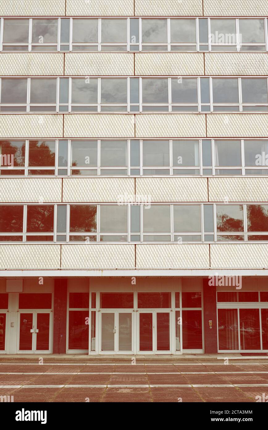 Germany, Saxony, Dresden, Concrete tower block Stock Photo - Alamy