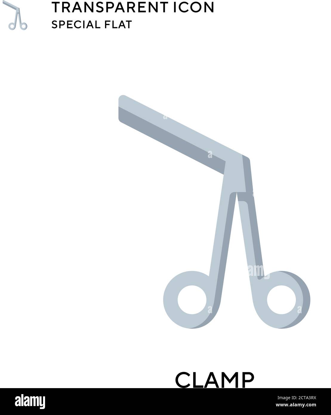 C clamp vector vectors hi-res stock photography and images - Alamy