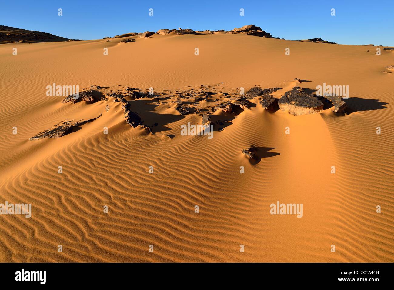 Algeria, Sahara, Tassili n'Ajjer National Park, Tadrart plateau ...