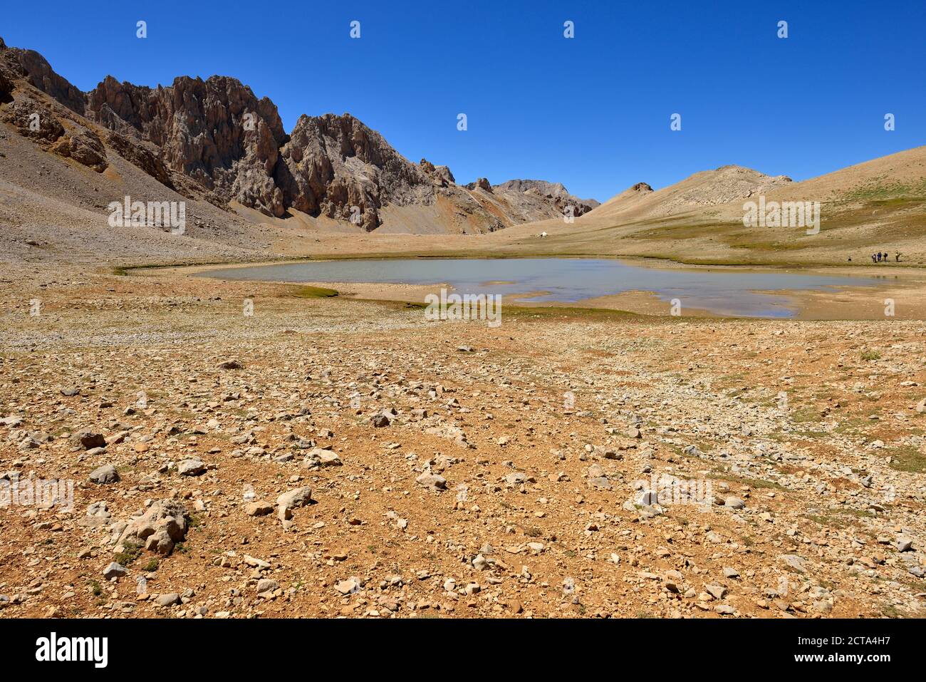 Turkey, Anti-Taurus Mountains, Aladaglar National Park, Yildiz Lake ...
