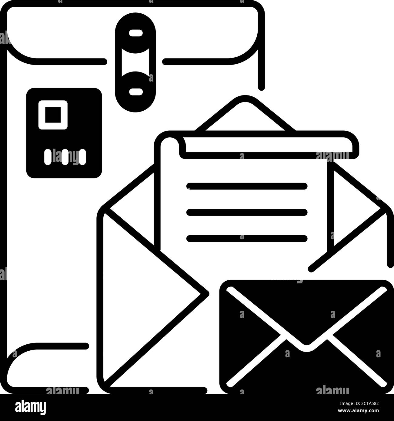 The postbox Black and White Stock Photos & Images - Alamy