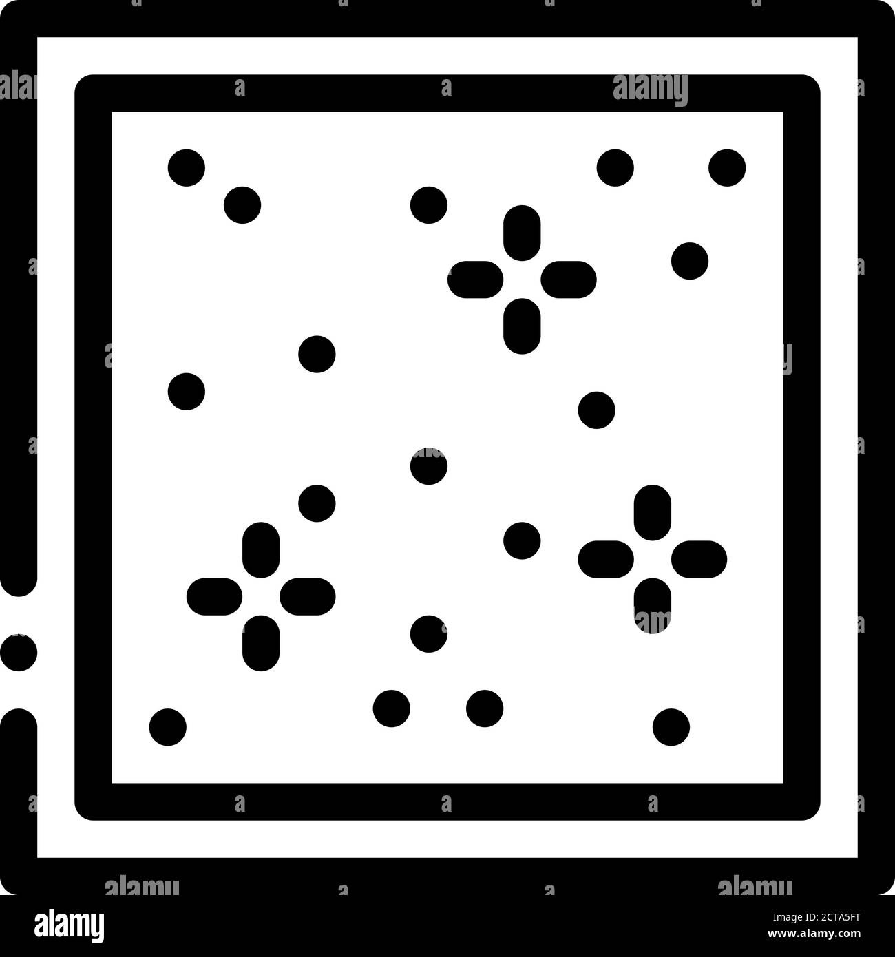 star sky stretch ceiling icon vector outline illustration Stock Vector ...