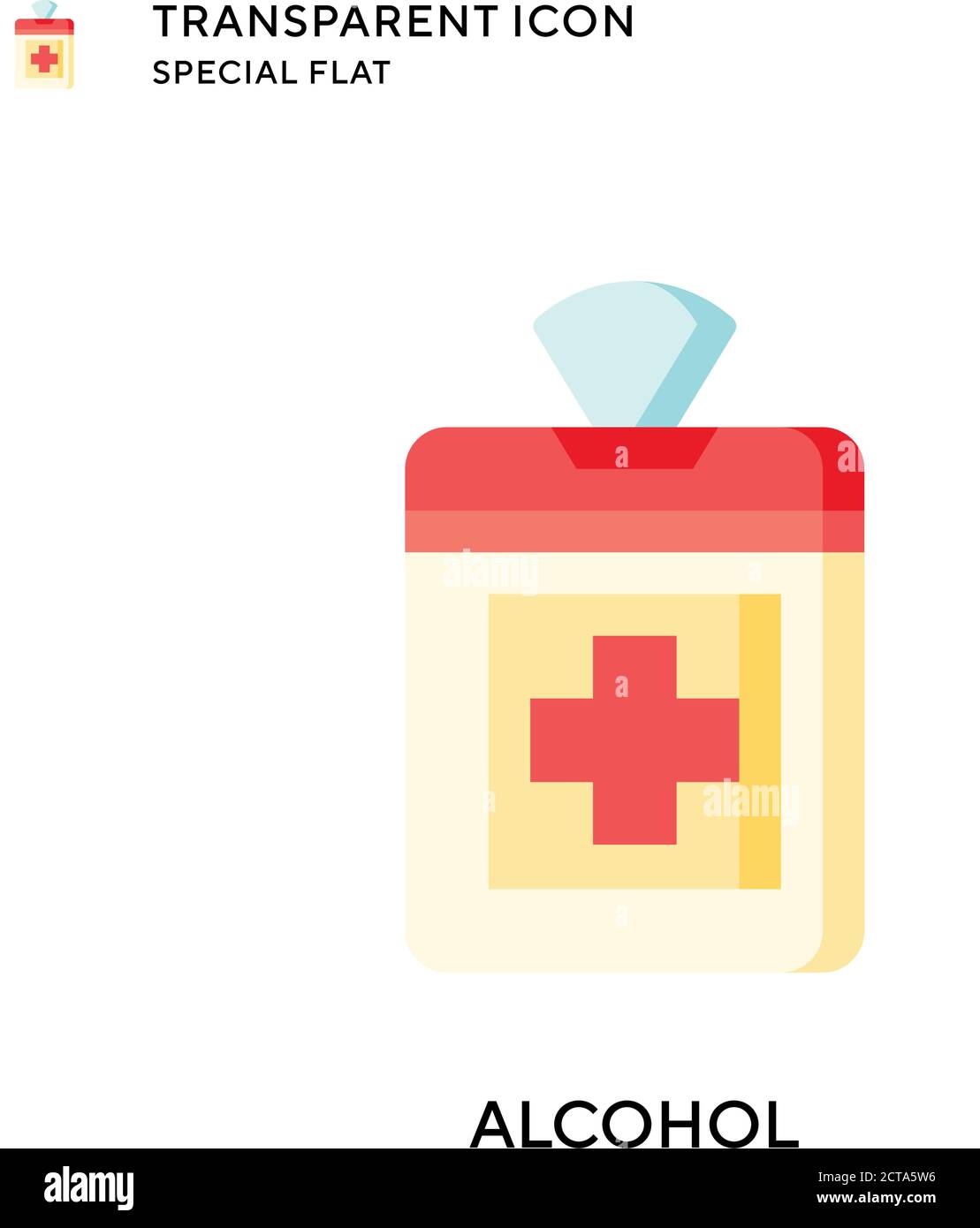 Alcohol vector icon. Flat style illustration. EPS 10 vector Stock ...
