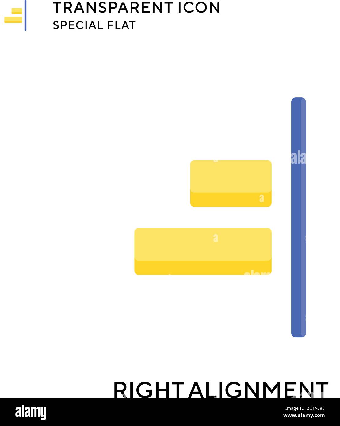 Left align icon vector hi-res stock photography and images - Alamy