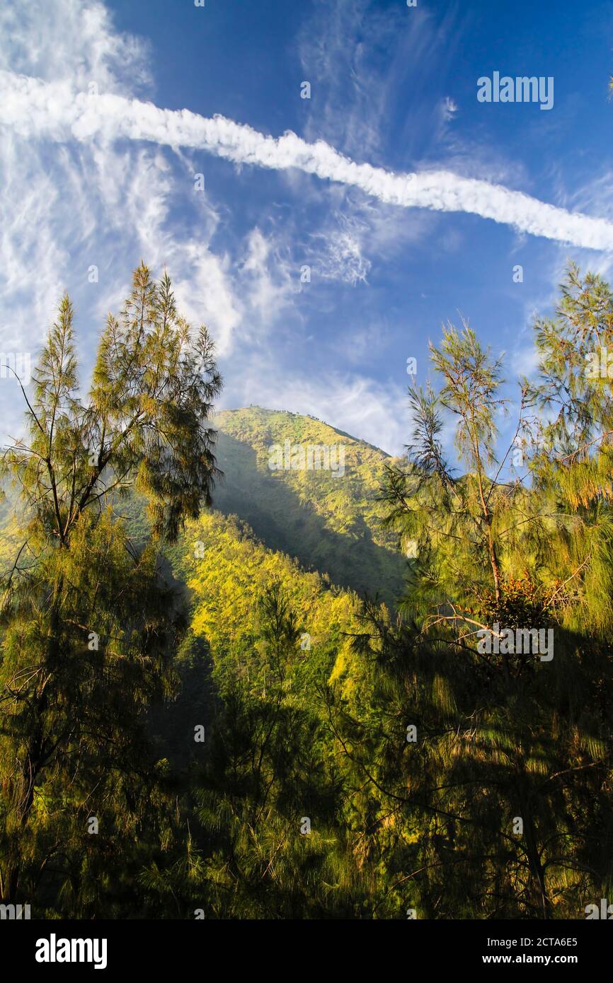 Indonesia, Java, landscape near Volcano Mount Bromo Stock Photo - Alamy