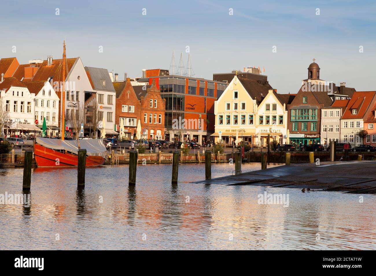 Germany, Husum, harbour Stock Photo - Alamy
