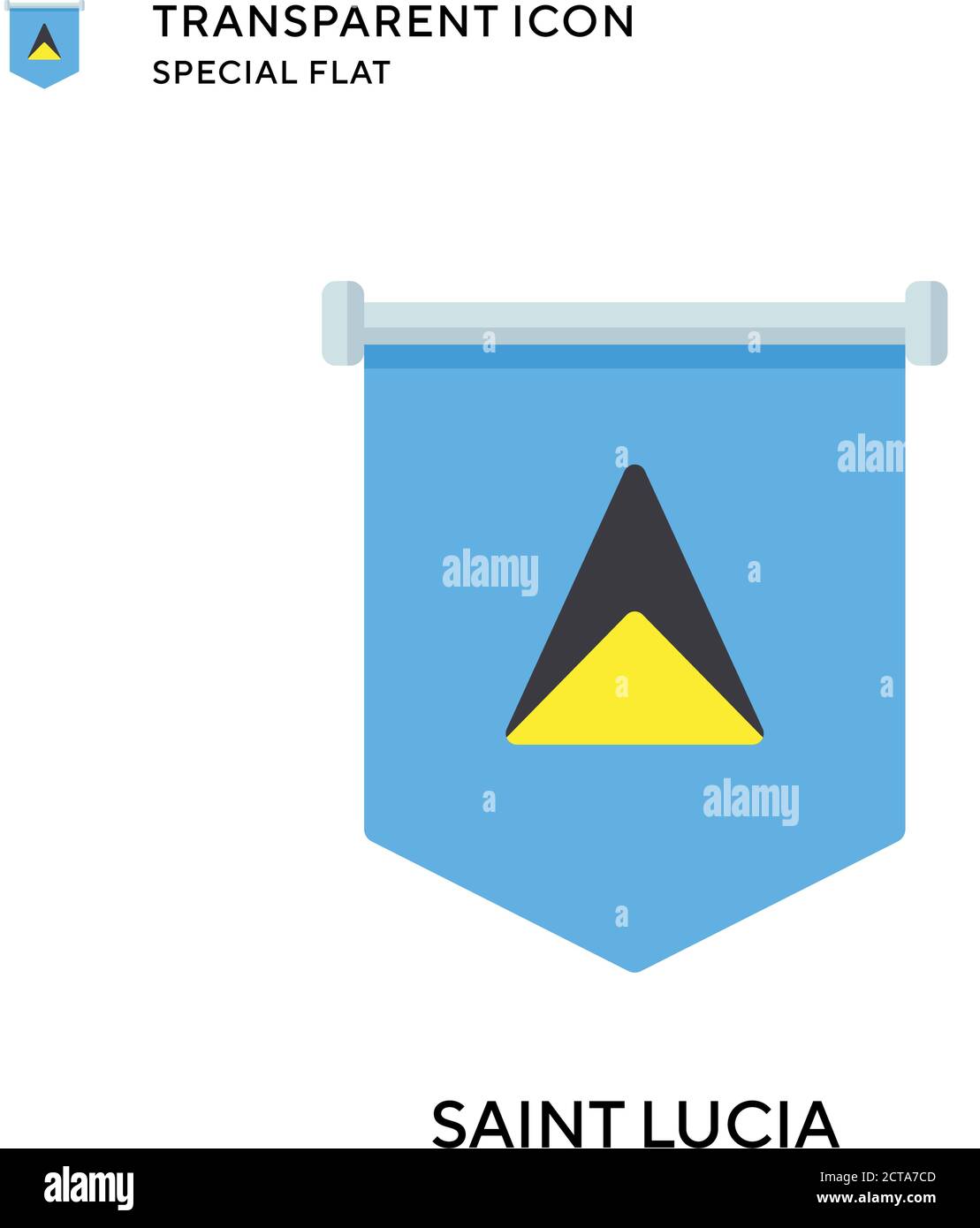 St lucia tree Stock Vector Images - Alamy