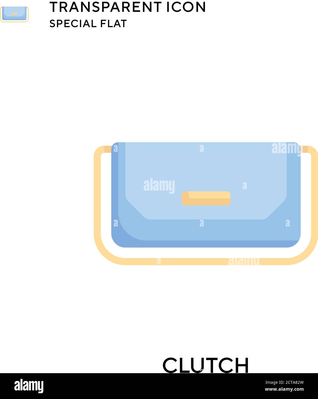 Clutch vector icon. Flat style illustration. EPS 10 vector Stock Vector ...