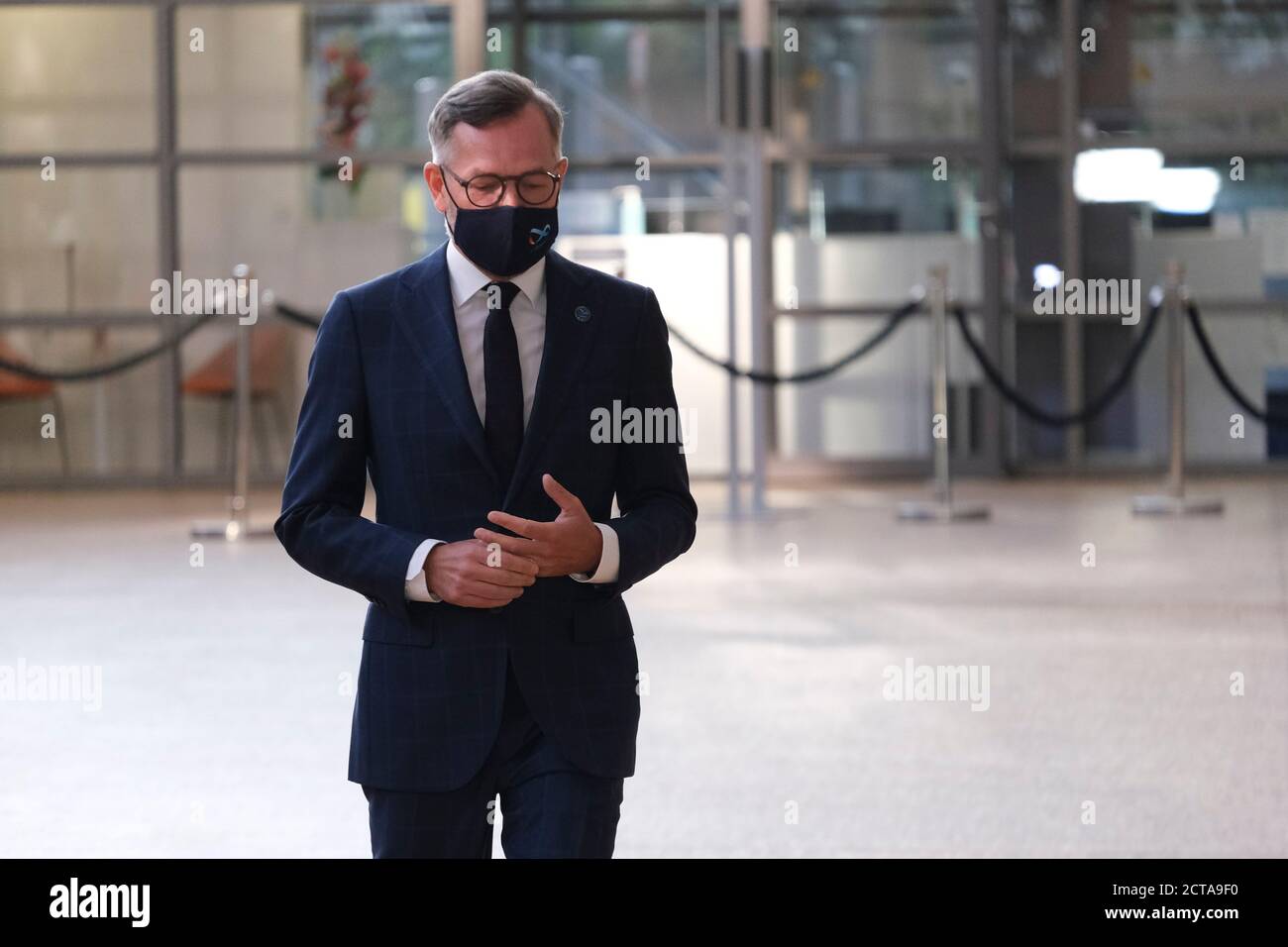 Brussels, Belgium. 22nd Sep, 2020. German Minister of State for Europe ...