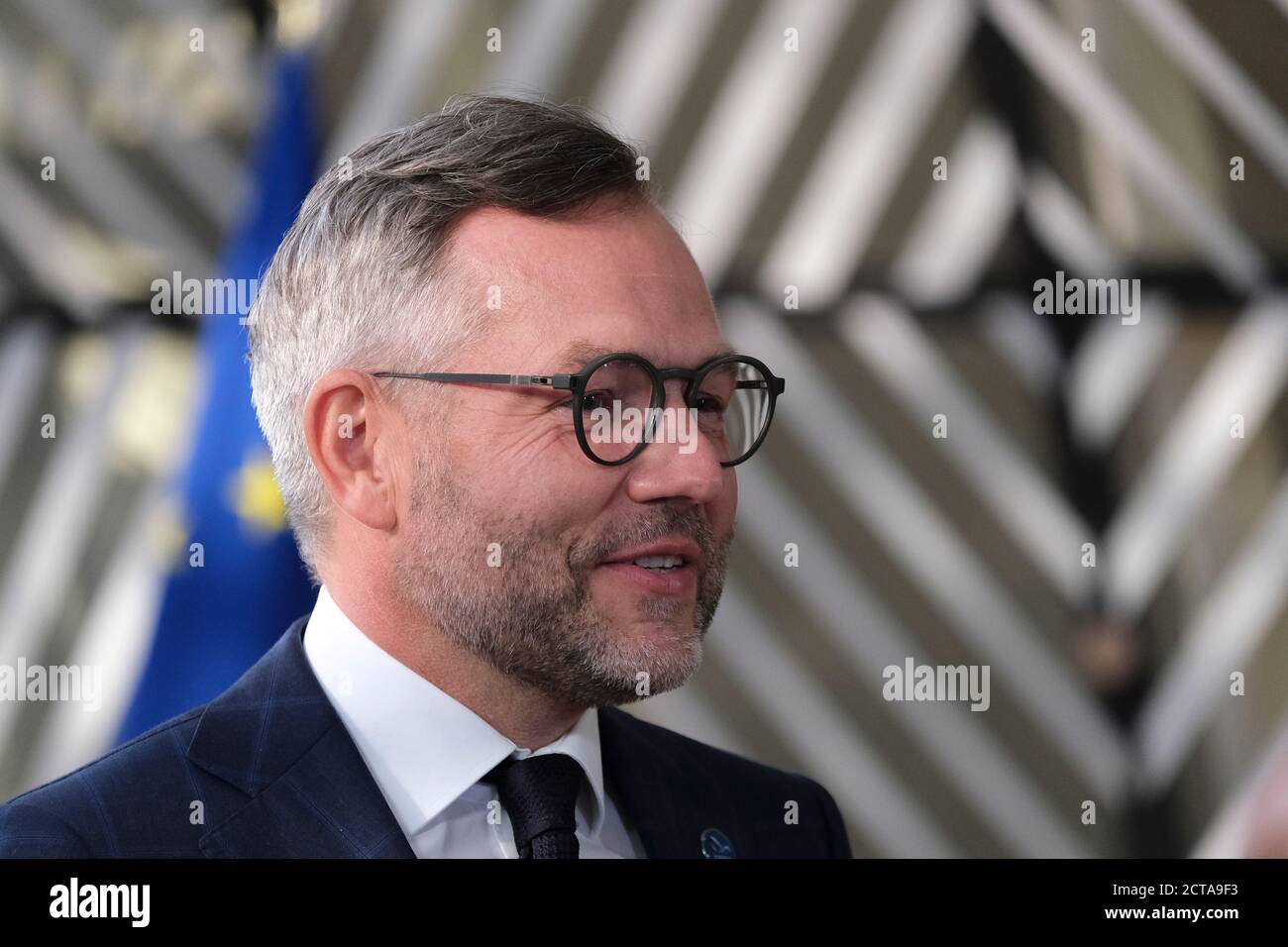 Brussels, Belgium. 22nd Sep, 2020. German Minister of State for Europe ...
