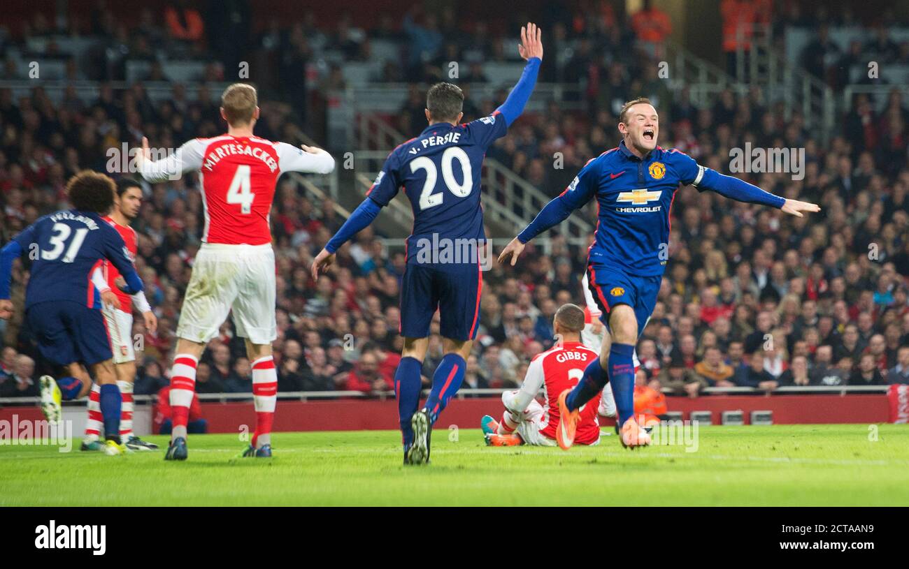 Arsenal v Manchester United Premier League - Emirates Stadium Picture ...