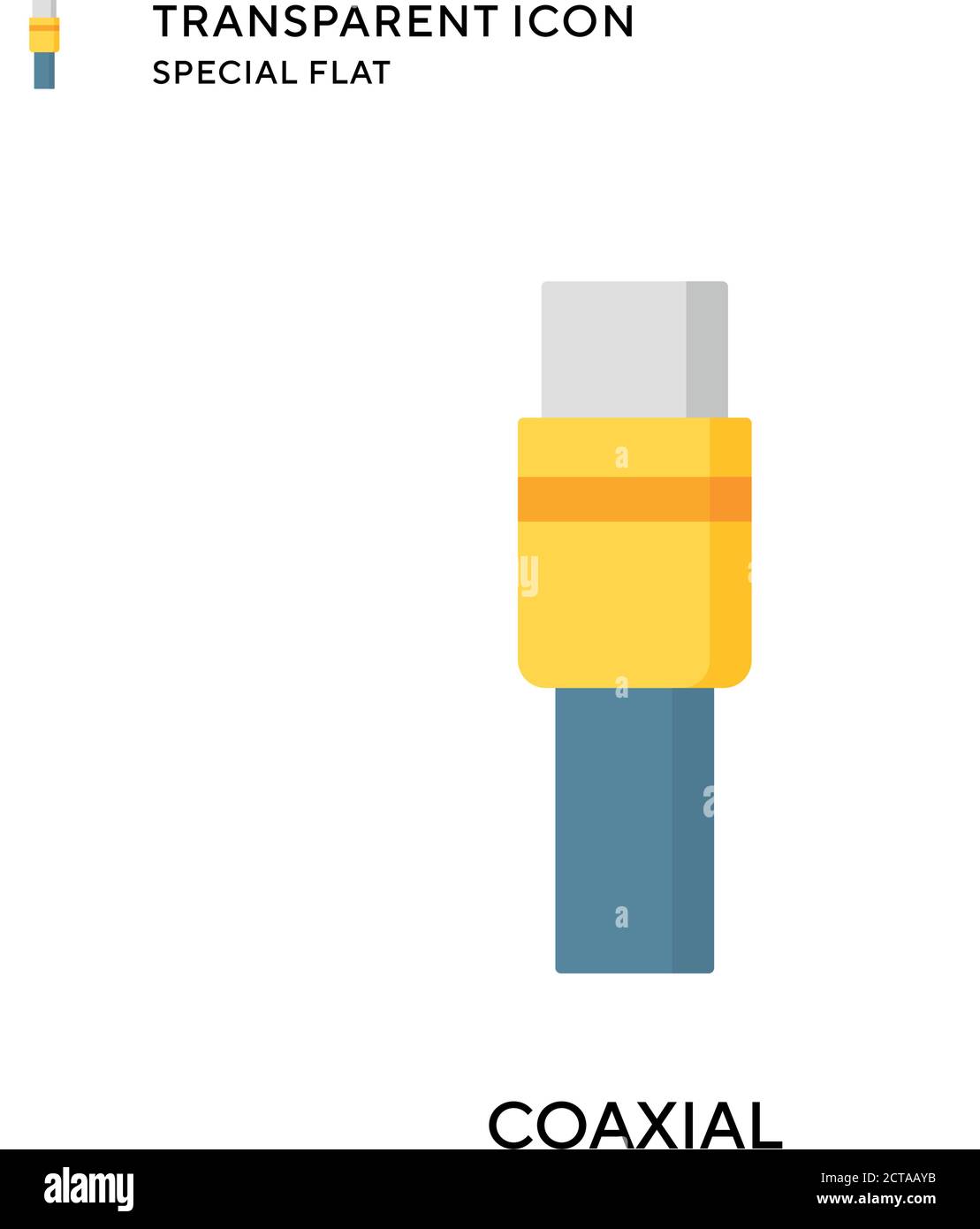 Coax connector Stock Vector Images - Alamy