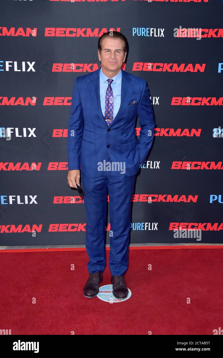 Vincent De Paul at the premiere of the Pure Flix film 'Beckman' at the ...