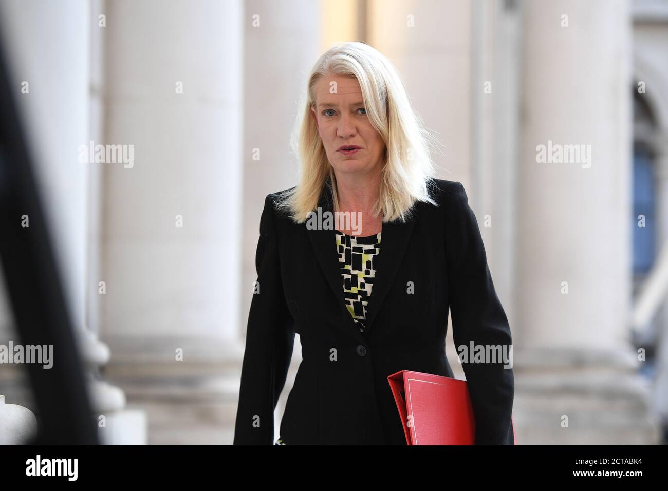 Conservative Party Chairwoman Amanda Milling arrives at the Foreign and ...