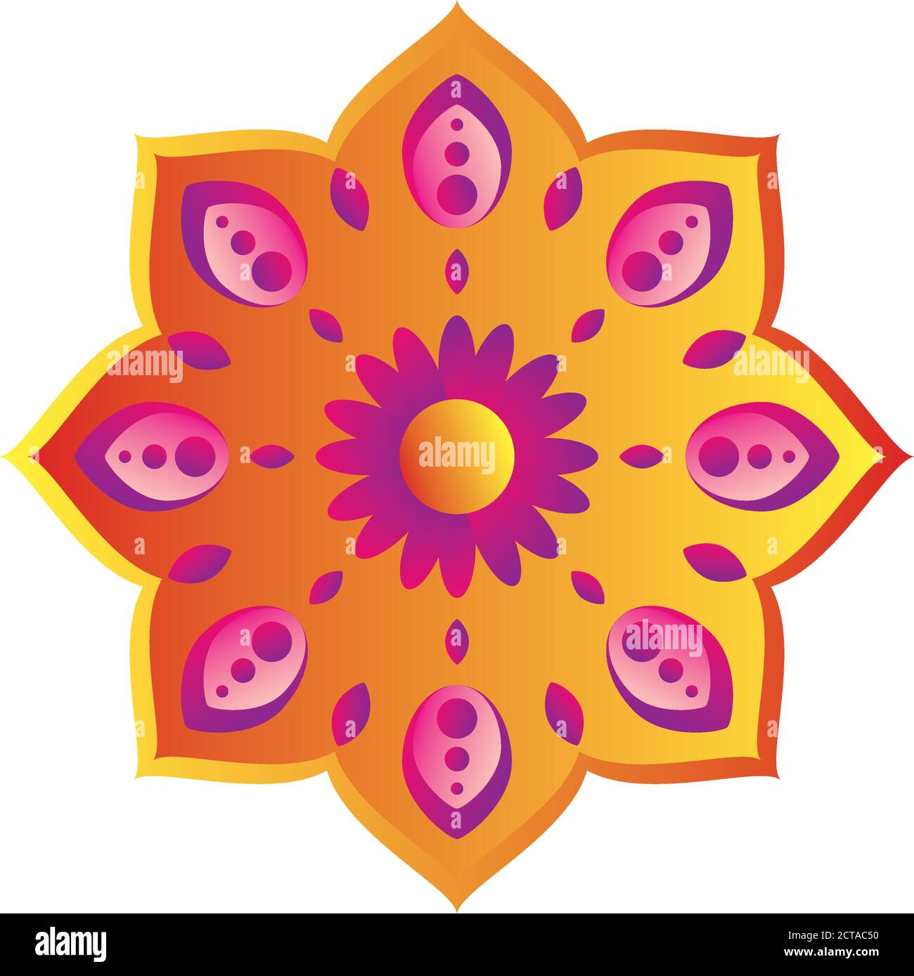 Indian flower plants Stock Vector Images - Alamy