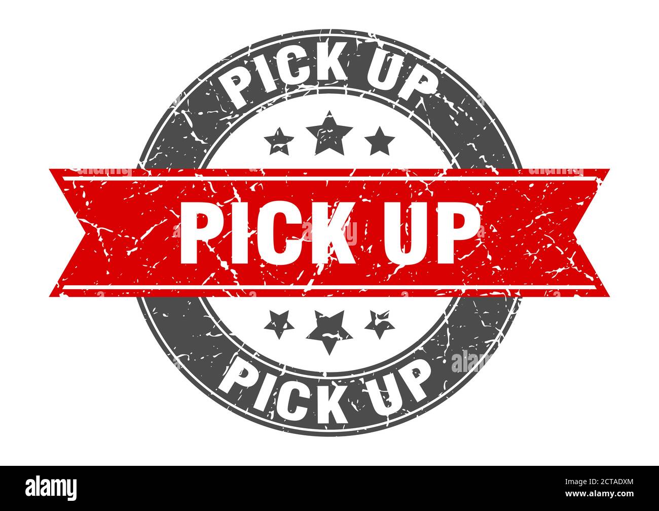 Pick up stamp sign Stock Vector Images - Alamy
