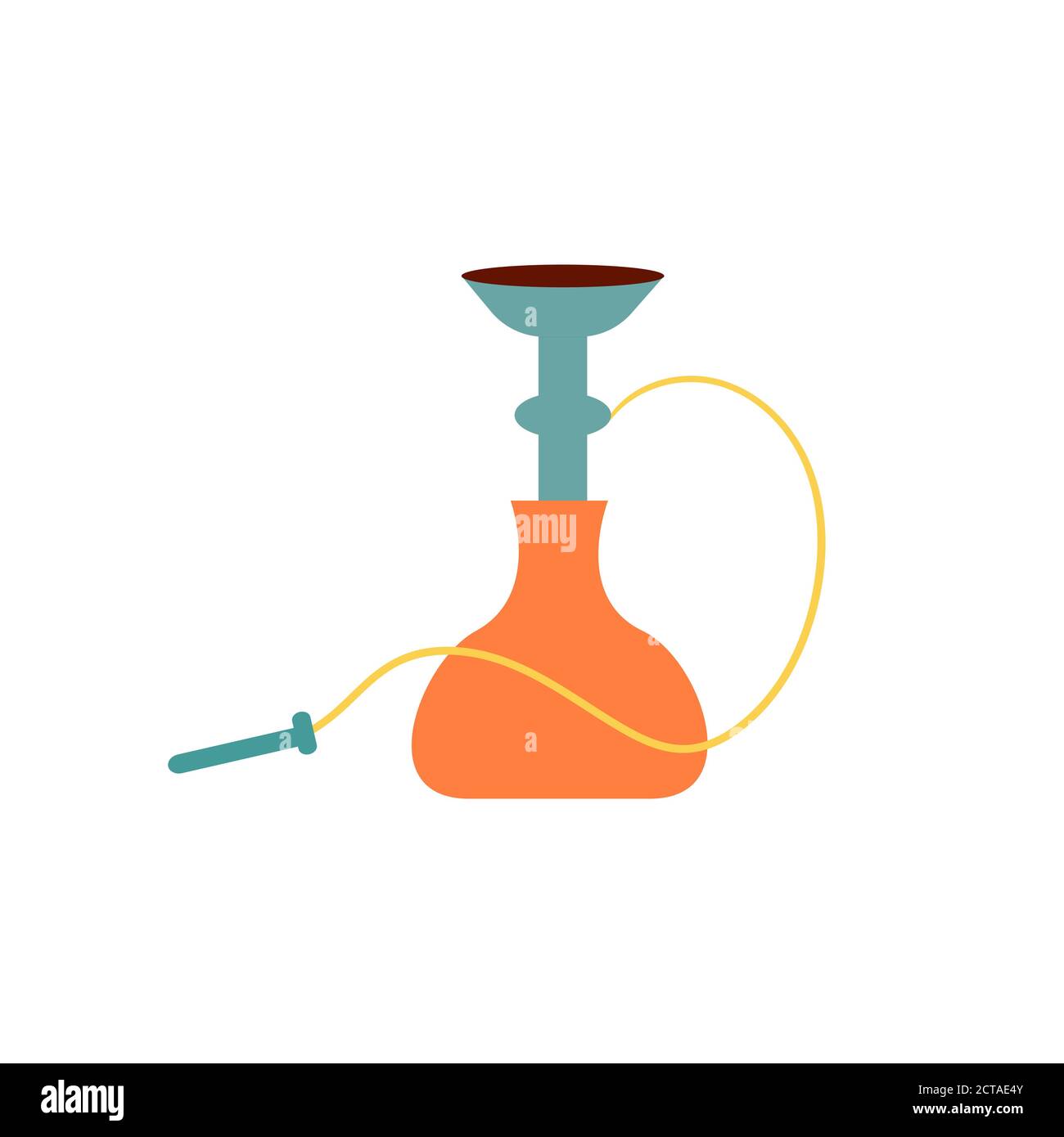 Pipe smoke illustration Cut Out Stock Images & Pictures - Alamy