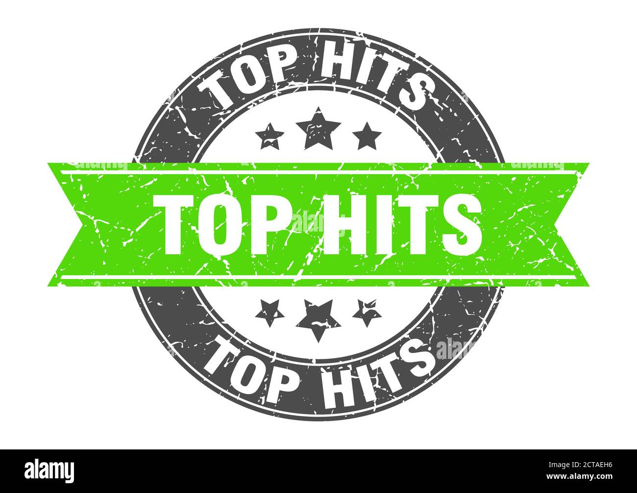 Top hits stamp sign hi-res stock photography and images - Alamy