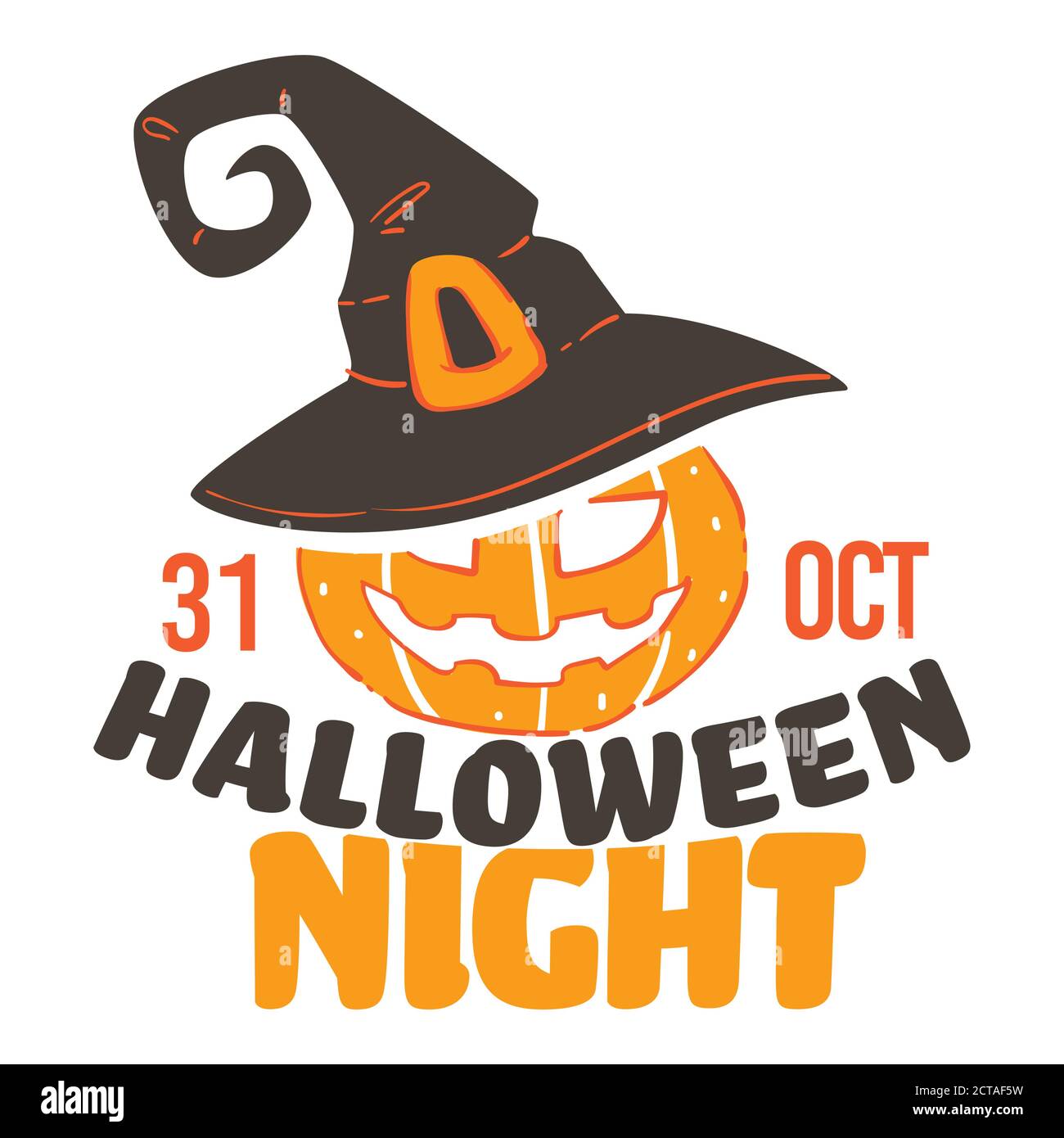 Halloween night 31 of october, celebration of seasonal holiday Stock ...