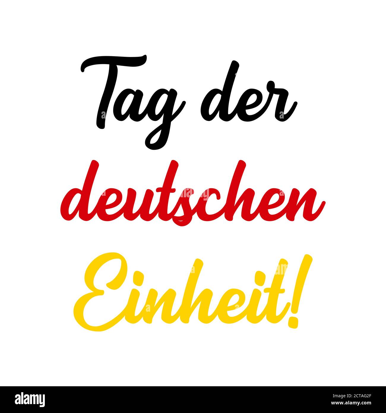 Hand sketched Beer Mug with Prost auf die deutsche Einheit quote in ...