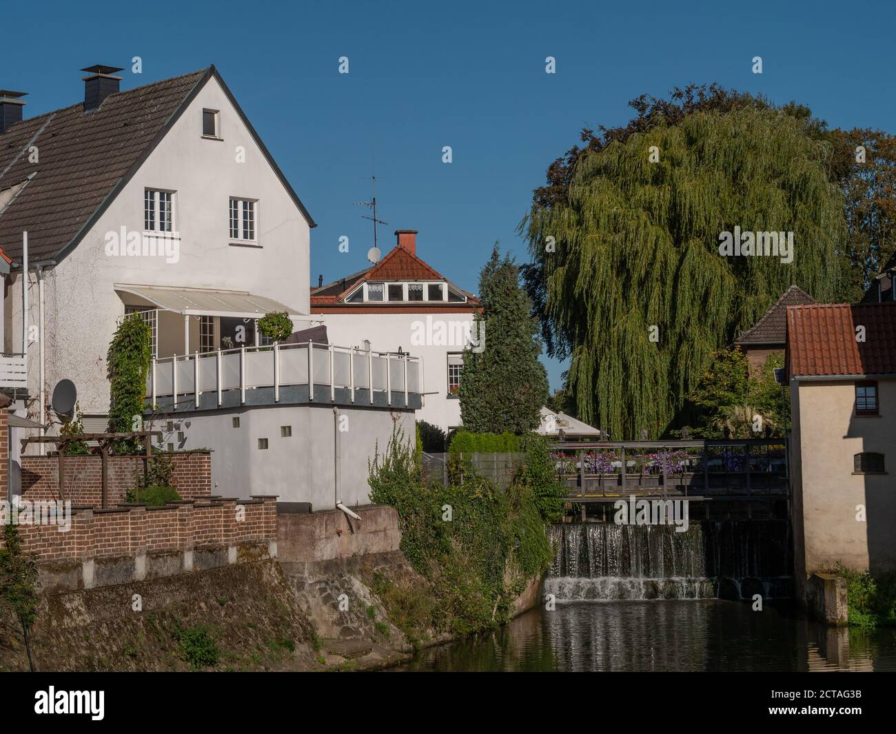 the small german village of gemen Stock Photo - Alamy