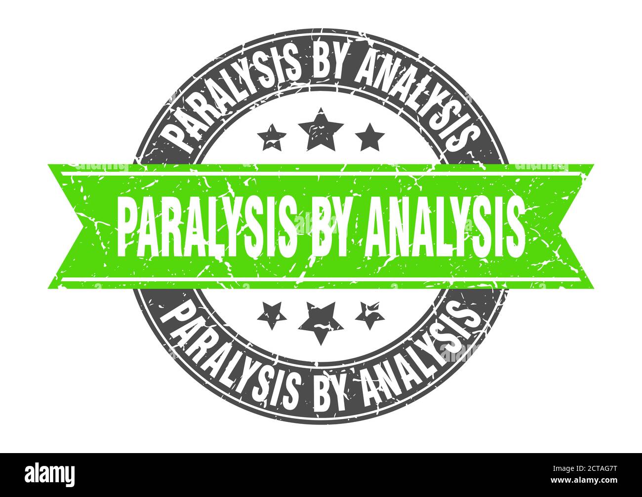 Paralysis by analysis Stock Vector Images - Alamy