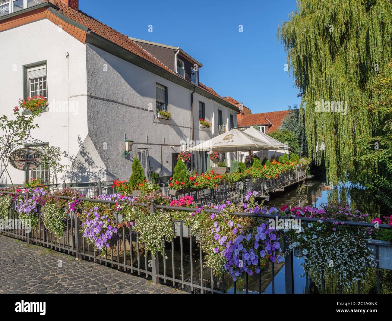the small german village of gemen Stock Photo - Alamy