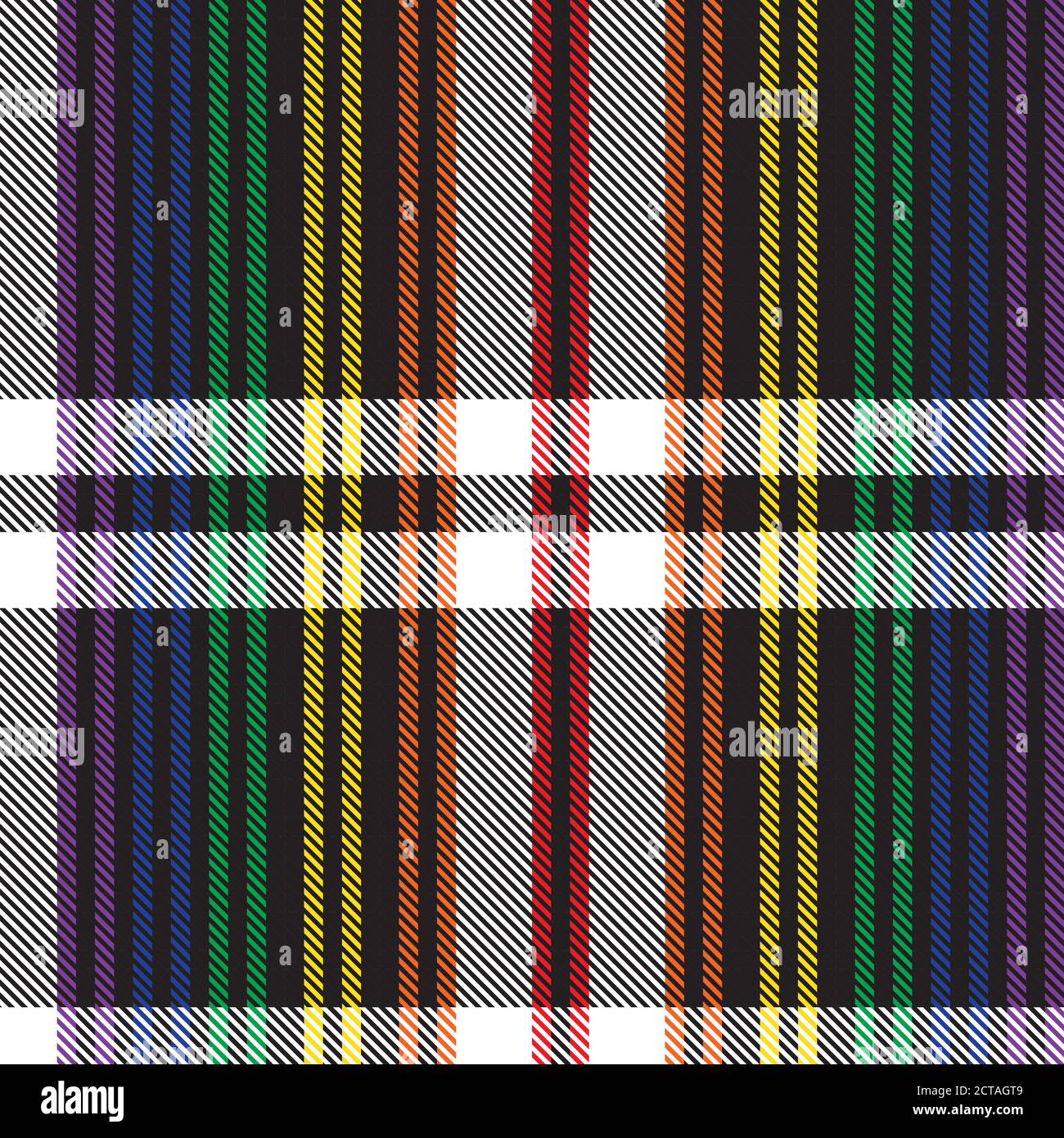 Rainbow Glen Plaid textured seamless pattern suitable for fashion ...