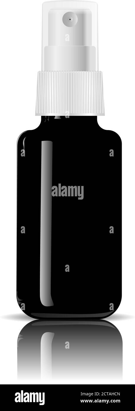 Mock up glass spray Black and White Stock Photos & Images - Alamy