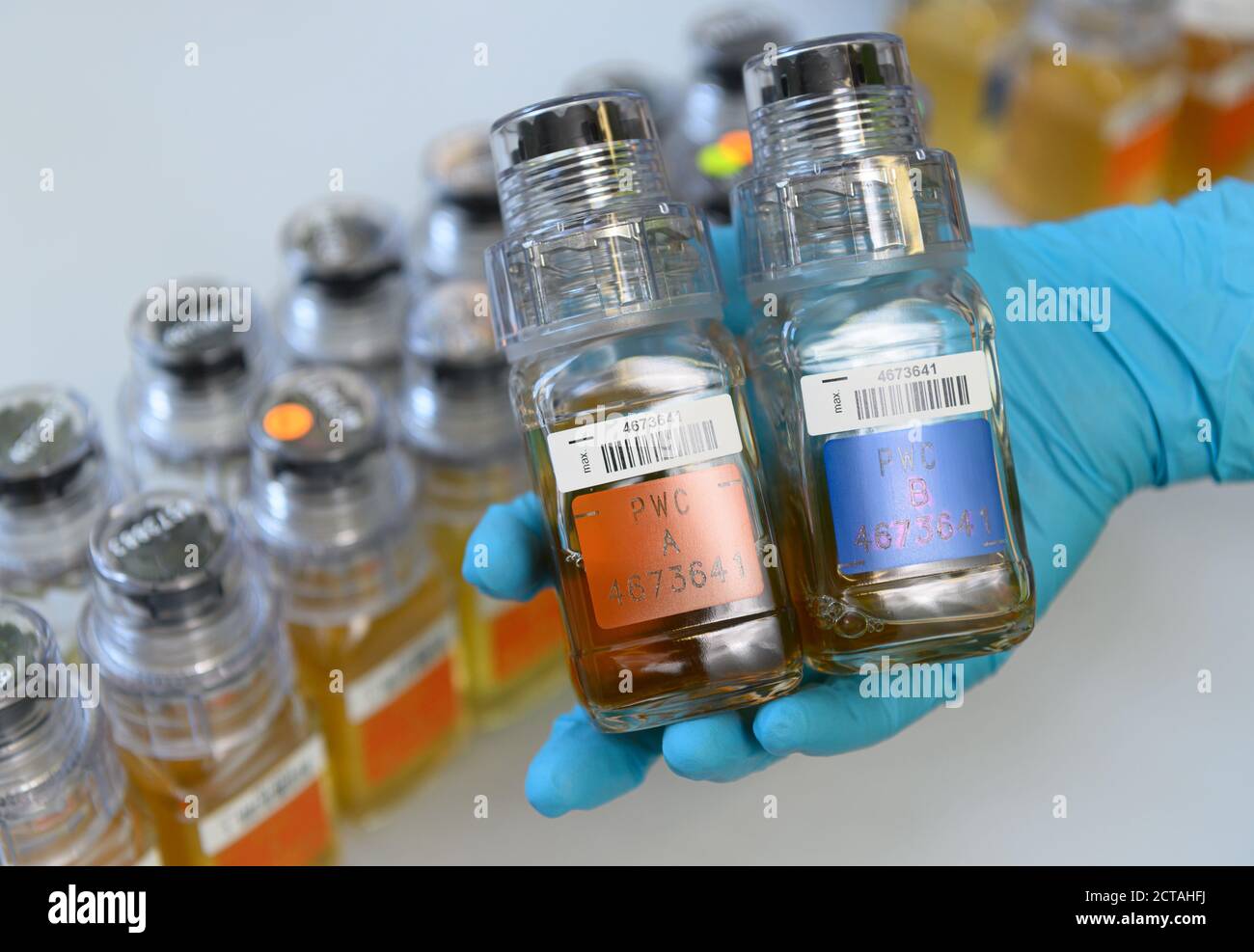 Kreischa, Germany. 21st Sep, 2020. A laboratory assistant at the ...