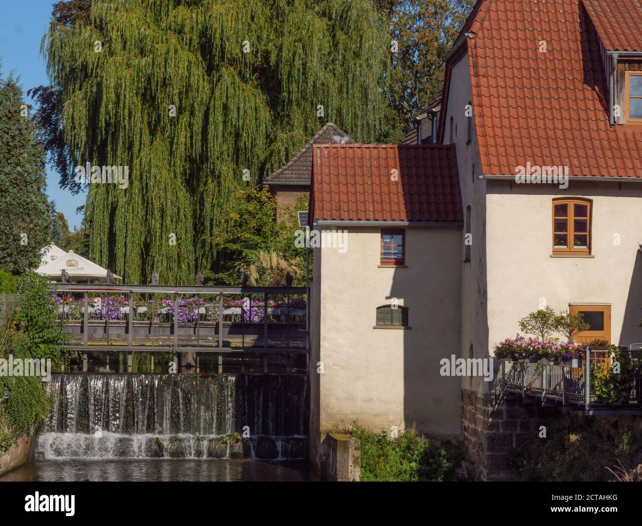 the small german village of gemen Stock Photo - Alamy