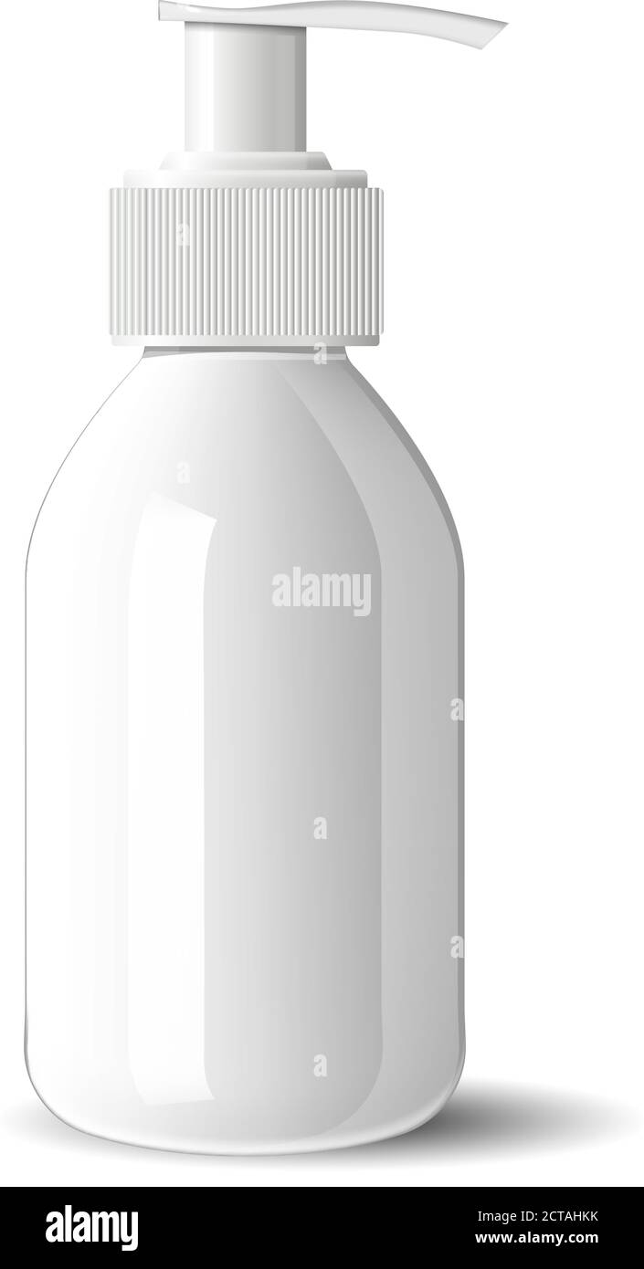 Glass bottle liquid base Stock Vector Images - Alamy