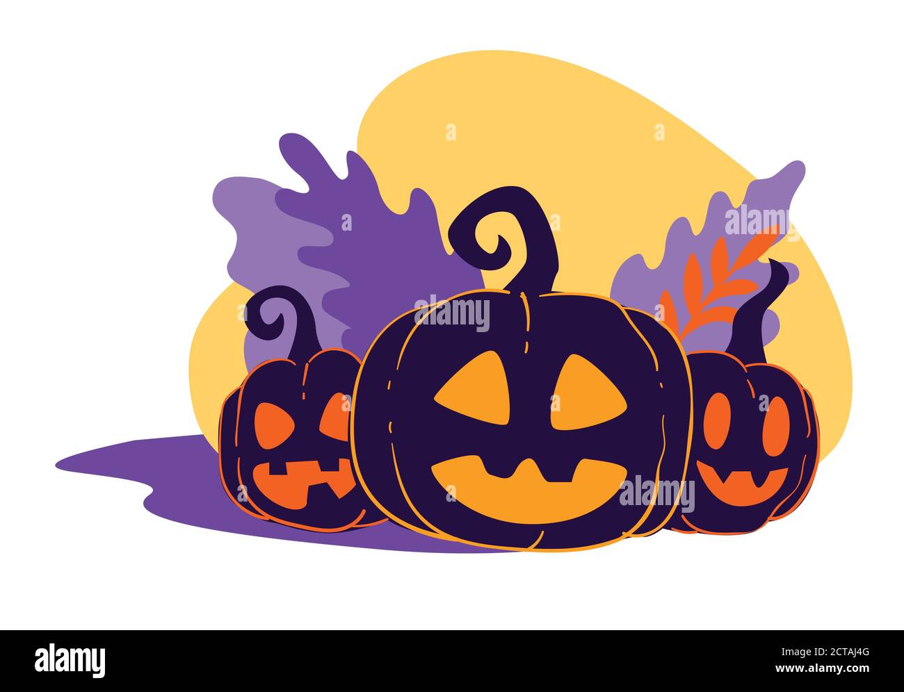 Evil scary carved face Stock Vector Images - Alamy