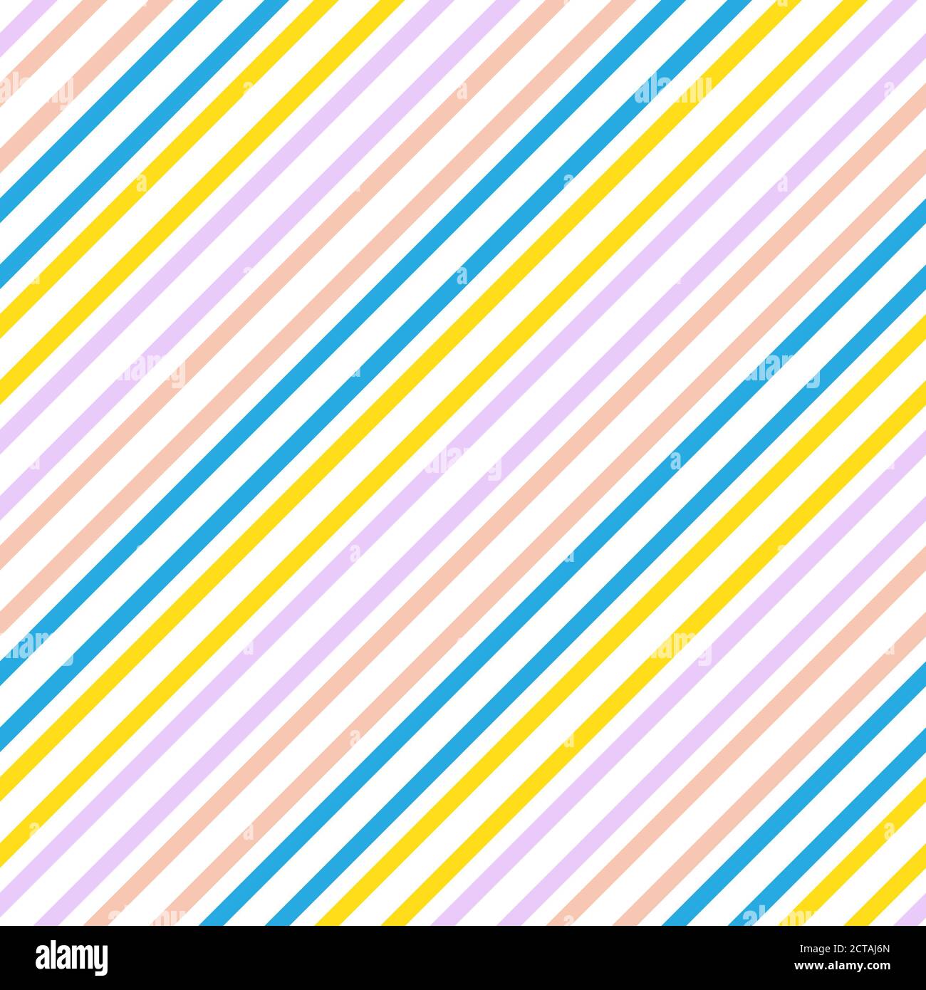 Rainbow diagonal striped seamless pattern background suitable for ...