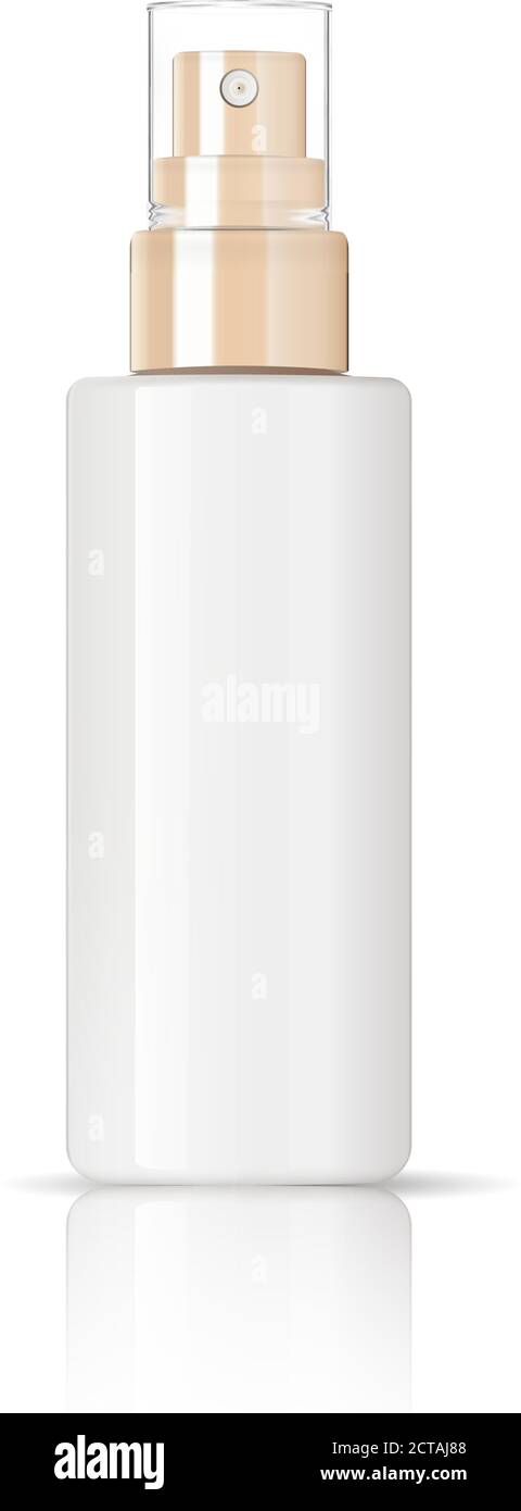 3d gold bottle dispenser Stock Vector Images - Alamy