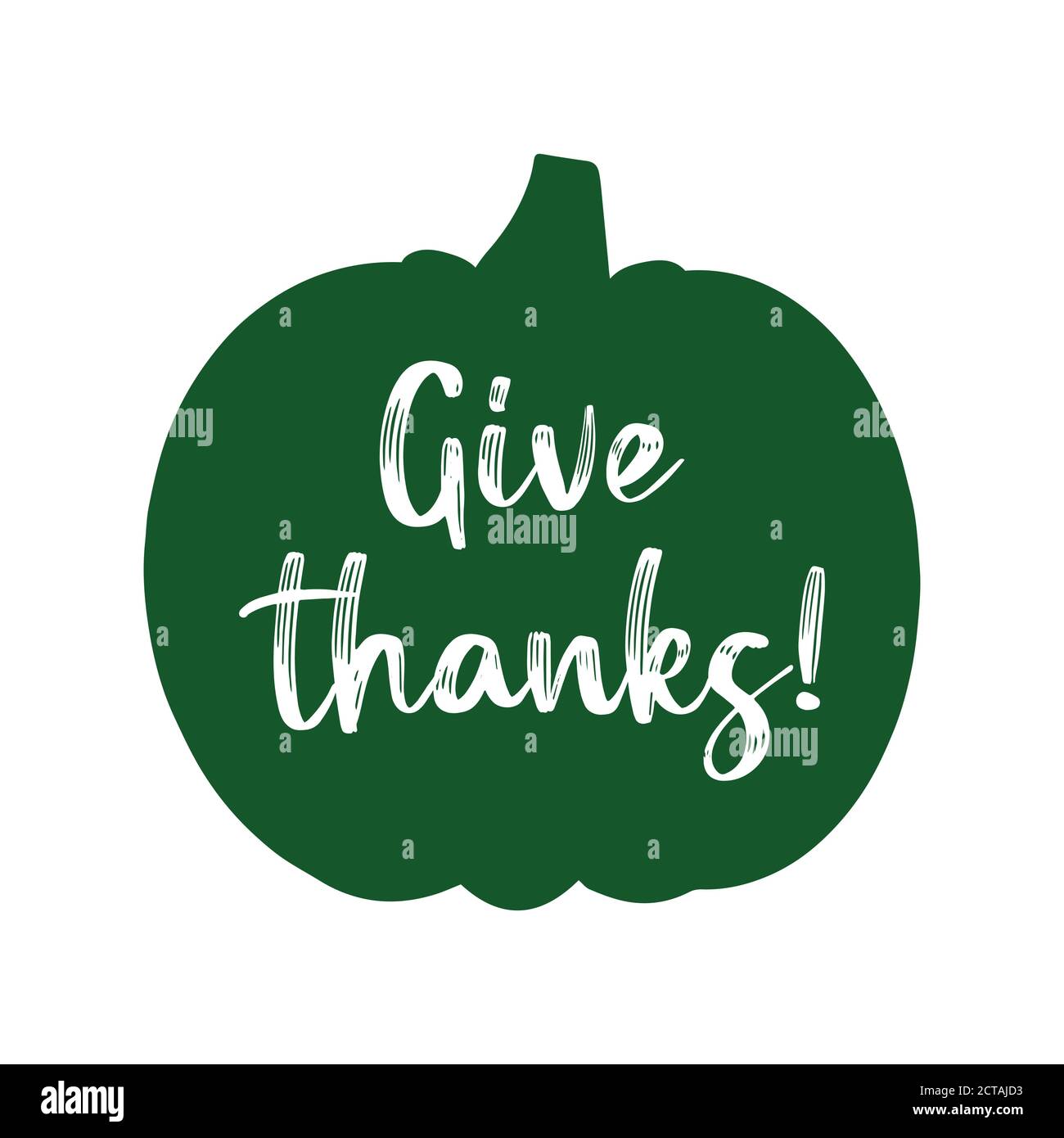 Give thanks text greeting Stock Vector Images - Alamy