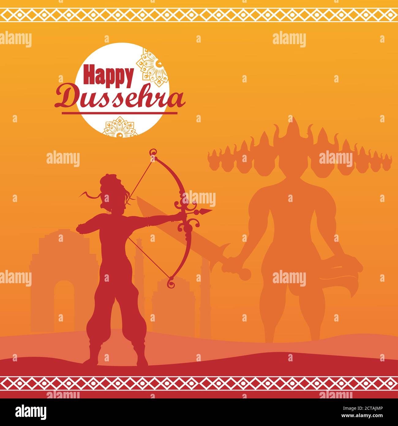 Ravana heads Stock Vector Images - Alamy